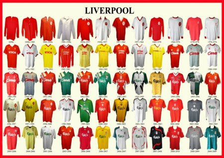 Talisman's Top 10 Kits - Liverpool FC – Talisman & Co.